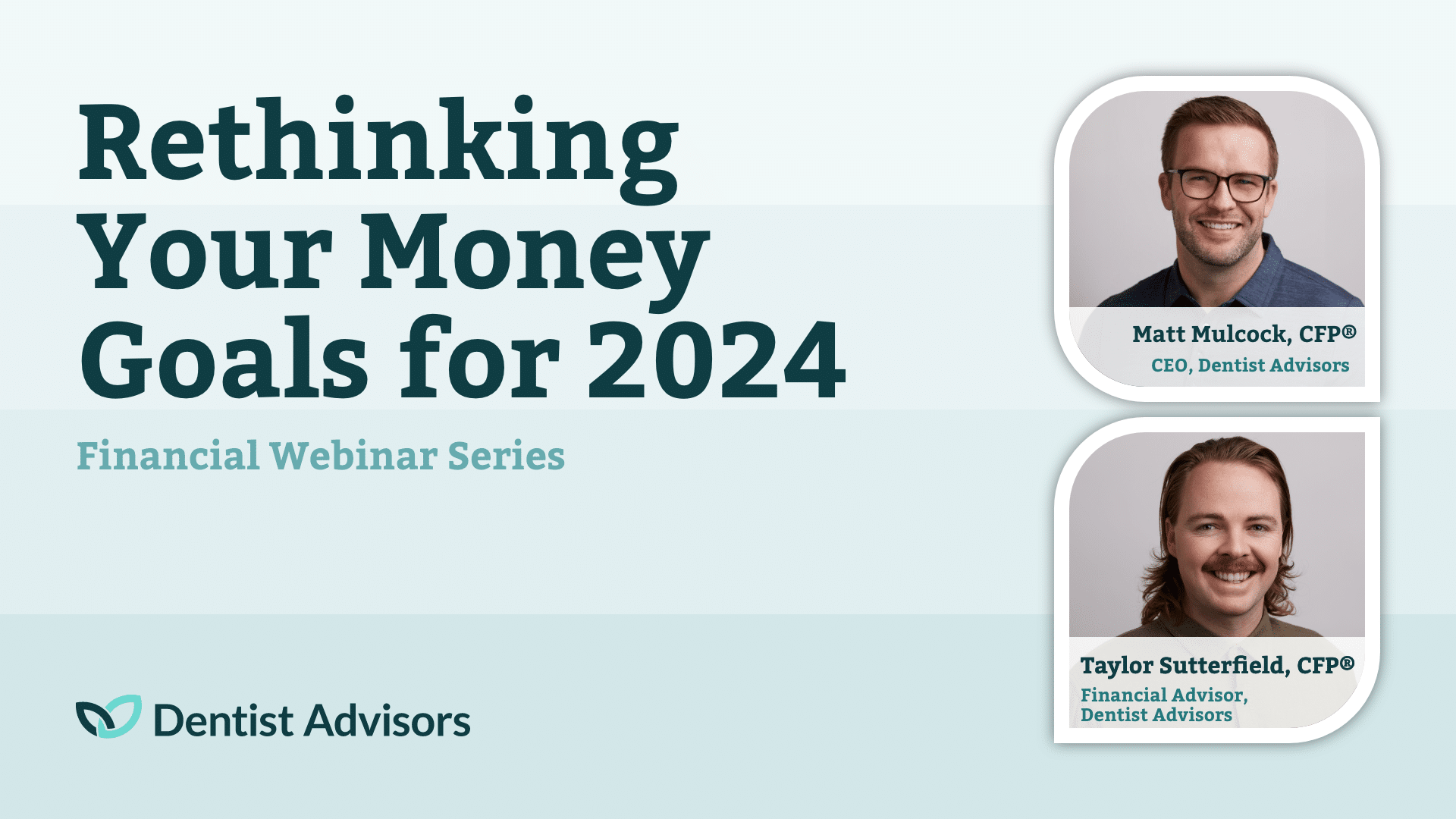 Rethinking your Money Goals for 2024 - Webinar